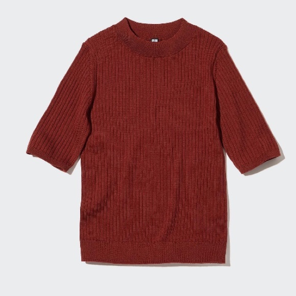 Uniqlo | Sweaters | Uniqlo Extra Fine Merino Wool Ribbed Short Sweater ...